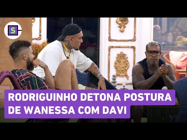 Rodriguinho finge apertar botão de desistência do BBB 24: 'Passou' Rodriguinho finge apertar botão de desistência do BBB 24: 'Passou'