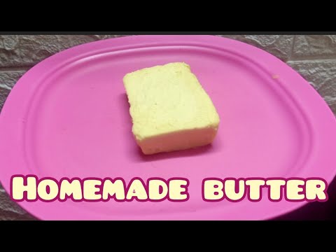 How to make butter at home with Tupperware Smart chopper #tupperware #butter #ghee #easy #how #home