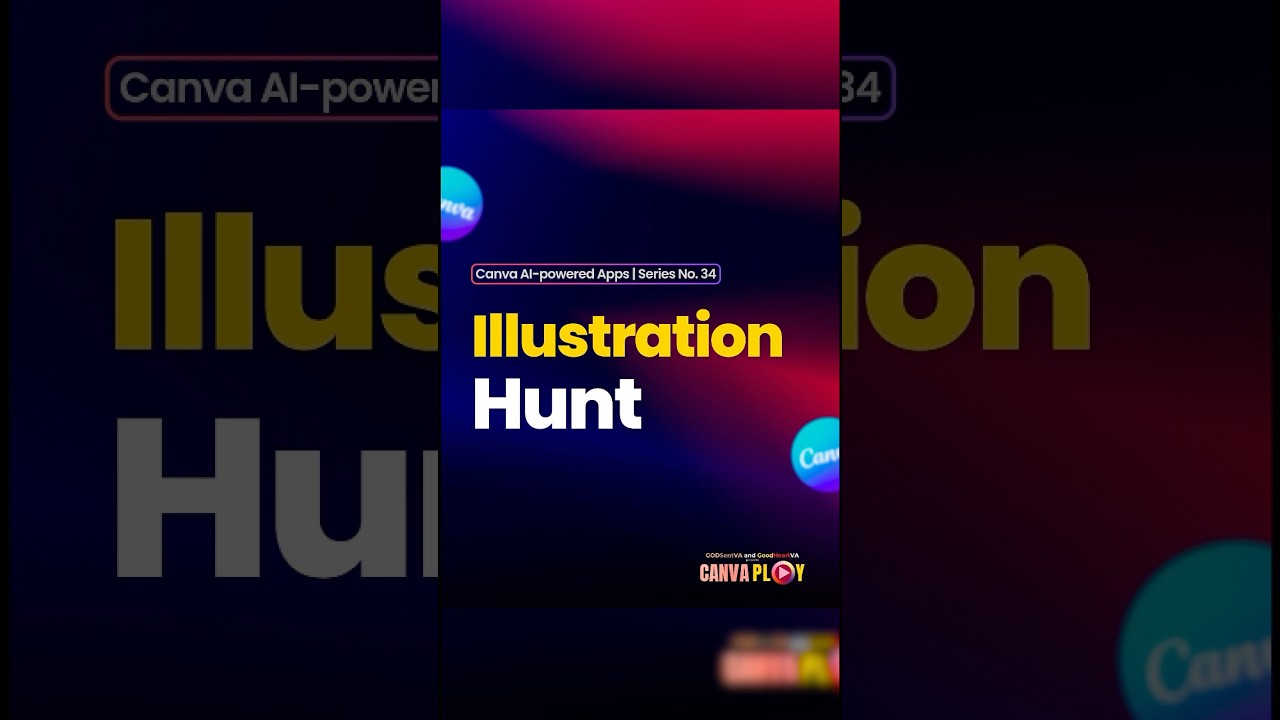 CANVAPLAY | ILLUSTRATION HUNT (Stock Illustrations, Icons) #graphics #illustrations #canvaapp