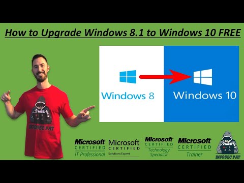 How to Upgrade from Windows 8.1 Pro to Windows 10 Pro for FREE in 2020 Video.