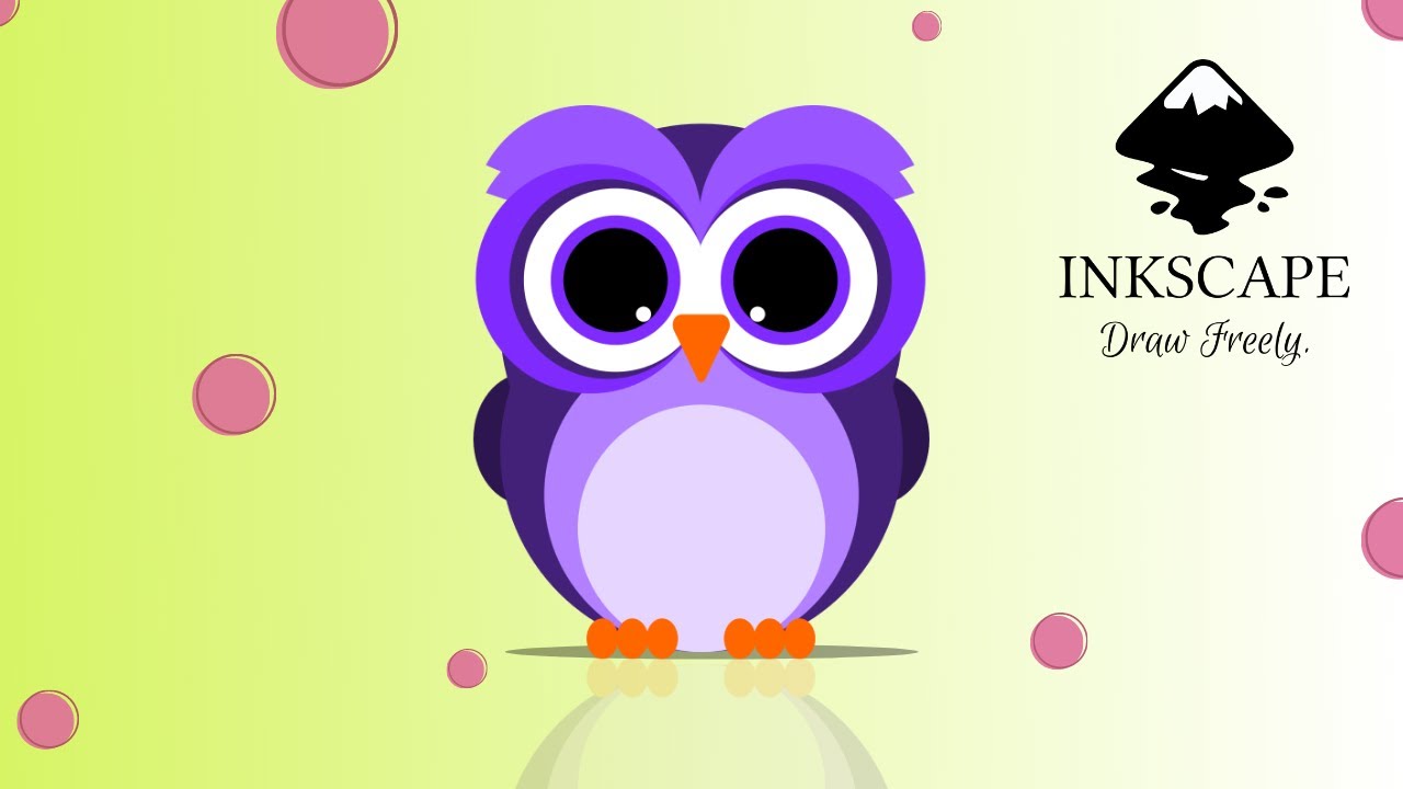 Vector Owl Illustration in Inkscape | Vector Artwork | Inkscape Tutorial