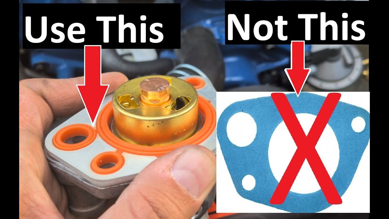 How to fix a leaking thermostat housing on a Ford 289, 302, or 351W