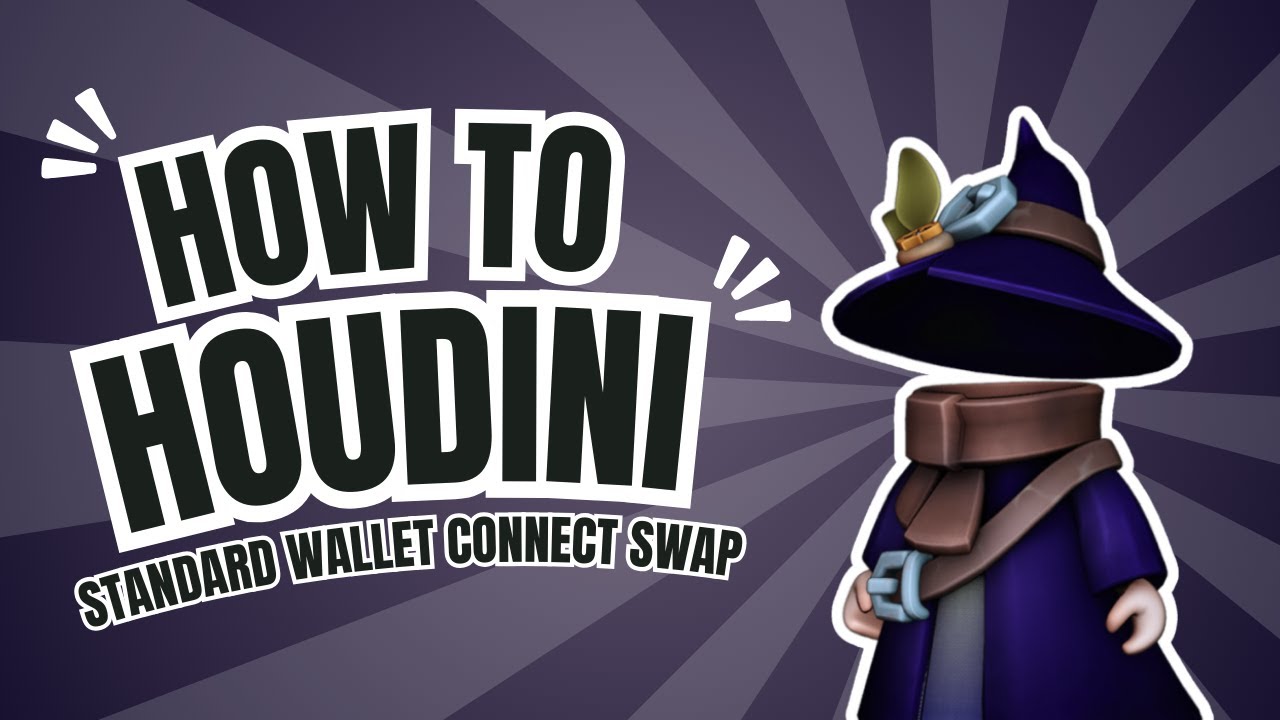 How to Houdini: Standard Wallet Connect Swap