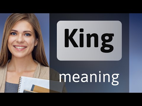 King | definition of KING