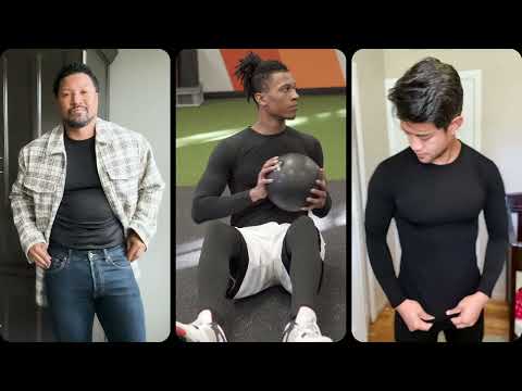 Amazoncom Thermajohn Thermal Shirts for Men Long Sleeve Thermal Compression Shirts for Men Base Laye