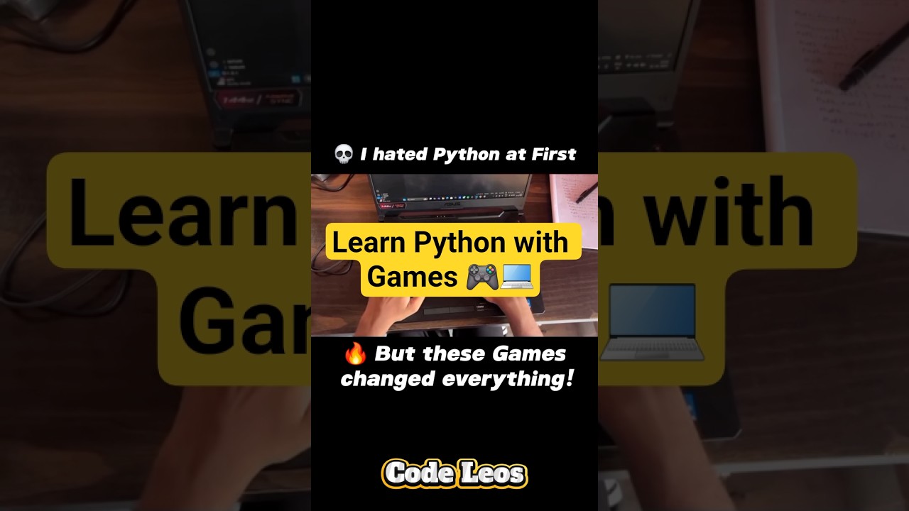 Python Made Easy: 4 Games That Teach You to Code Like a Pro 🚀💻 #shorts #python #codingfun #learning