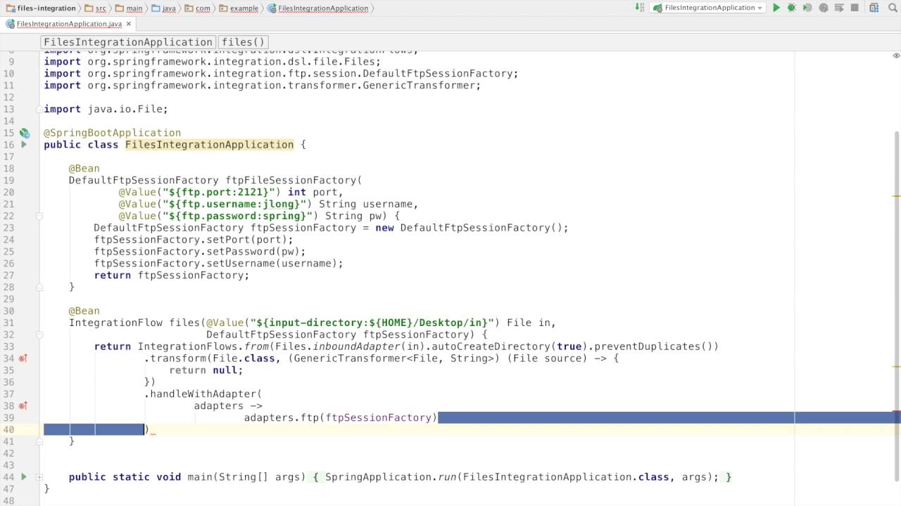 Spring Tips: A Gentle introduction to Spring Integration
