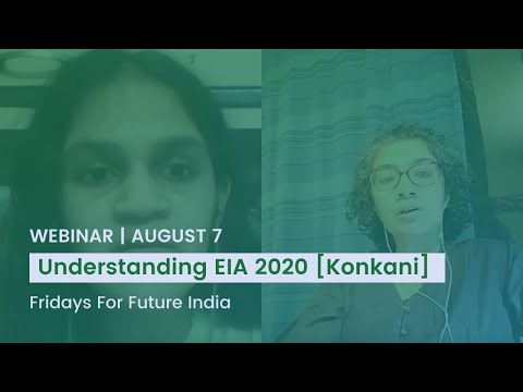 Understanding EIA (Environmental Impact Assessment) - KONKANI - Fridays For Future India