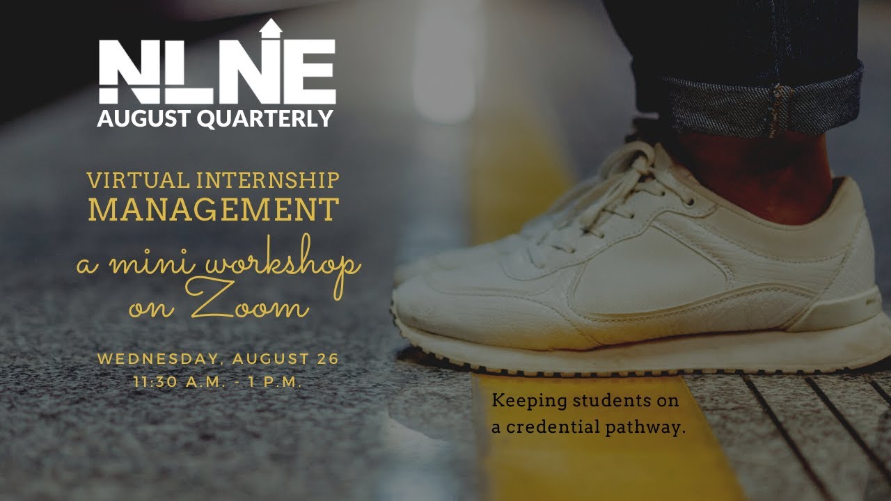 NLNE Mini Workshop: Virtual Internship Management