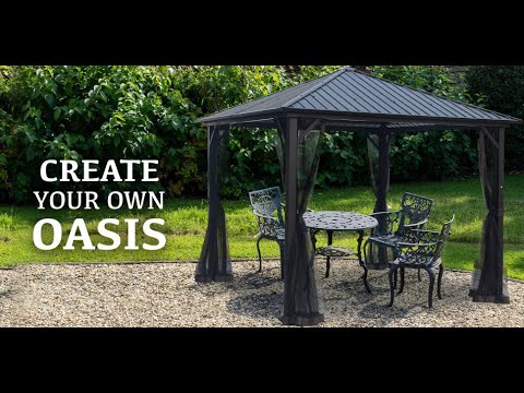 How to Install Laurel Canyon 10 Ft. W x 10 Ft. D Steel Outdoor Hardtop Patio Gazebo
