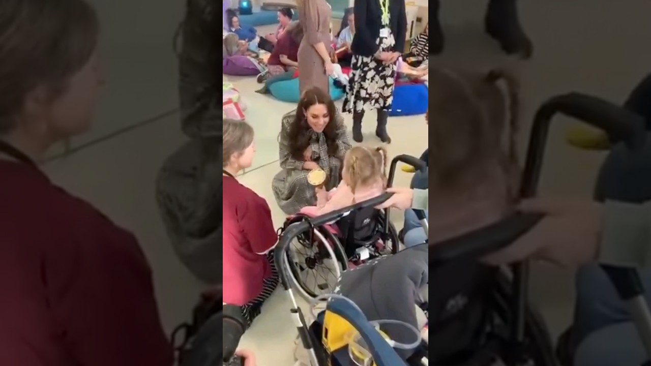 Princess Kate visits children at Tŷ Hafan hospice care! #katemiddletonnews