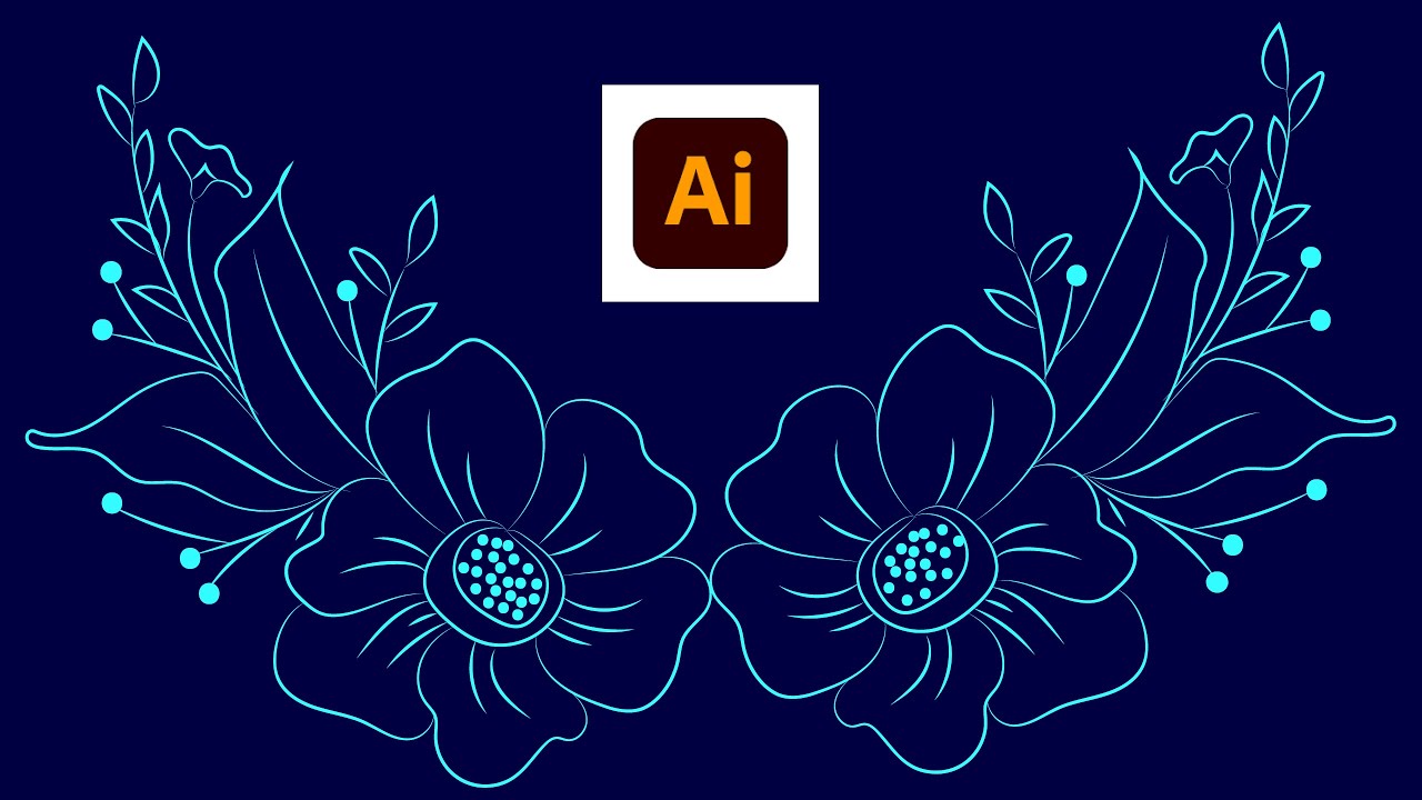 flower line art drawing 2022