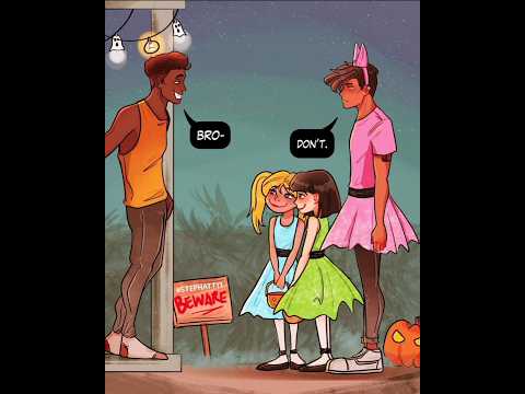 Trick or treat ✨#funny#manhua#yt#manhwa#manga#webtoon#viral#comics#stephattyy#fun