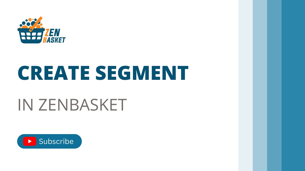 Create Segment   Training Video