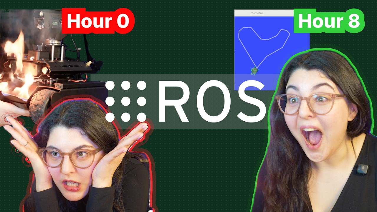 I tried to learn ROS in 8 hours (and set a robot on fire)
