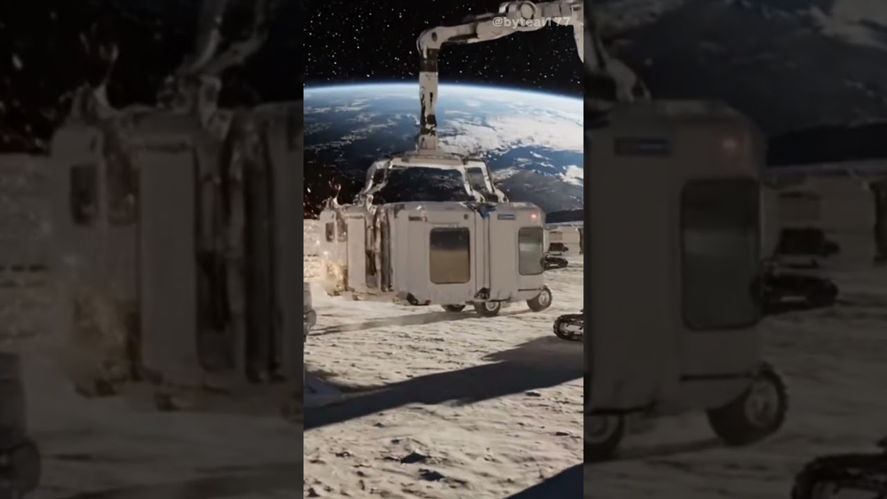 lunar base construction🌙🏗