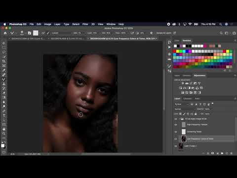 Photoshop tutorial - How I edit using retouch panel from retouch academy
