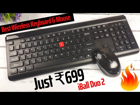Keyboard - iBall Magical Duo 2 Wireless Deskset - Keyboard And Mouse ...
