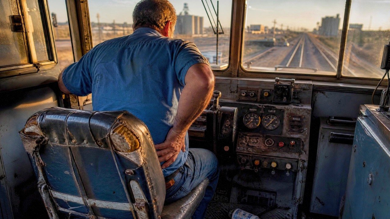 Why Railroad Workers' Backs Are Destroyed By 40 Years Old