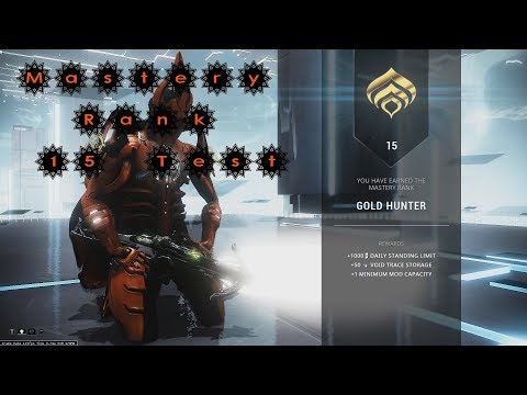 Steam Community :: Video :: Warframe | Mastery Rank 15 Test