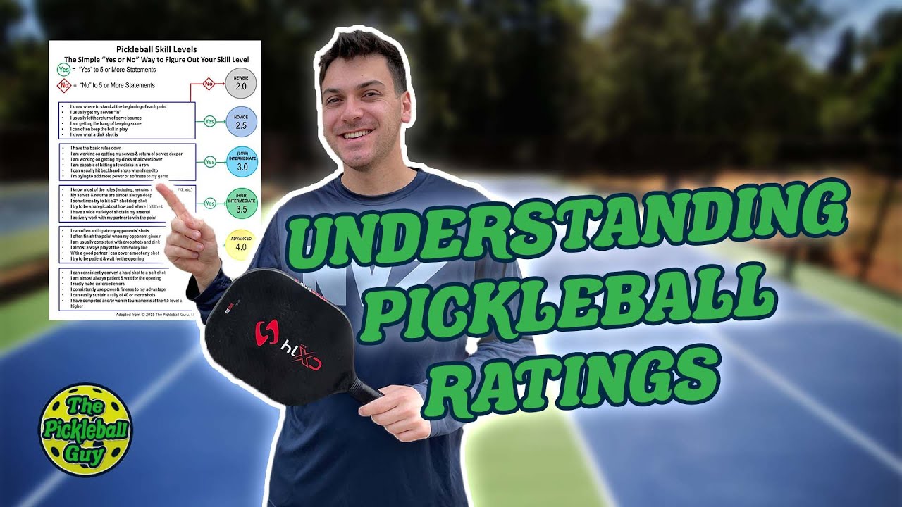 Pickleball Rating System EXPLAINED | The Pickleball Guy