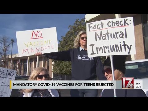 NC commission rejects petition to mandate COVID vaccine for some high schoolers