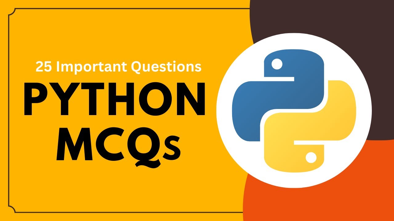 Python MCQs | Top 20 Python Questions and Answers | Tpoint Tech #python #tpointtech