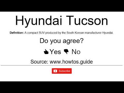 How to Pronounce / How to Say: Hyundai Tucson