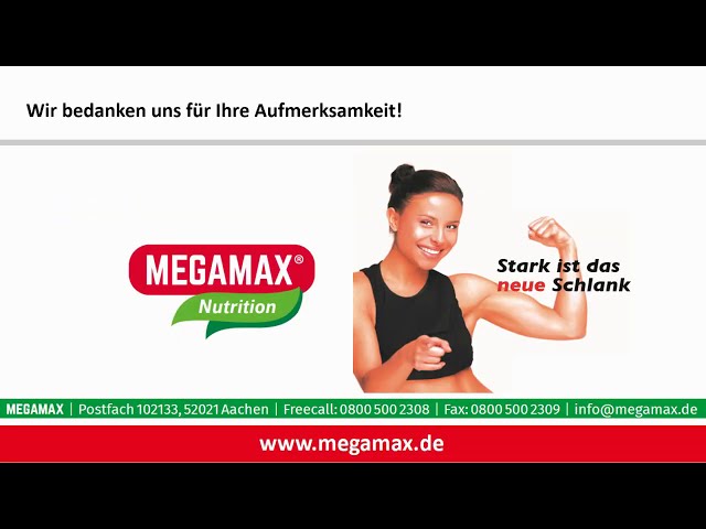 MEGAMAX® Aufbaukost 4x30 g - Shop Apotheke