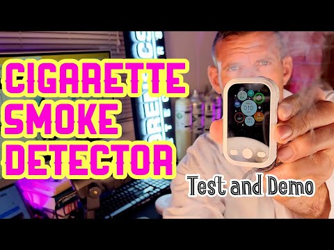Cigarette Smoke Detector (Test and Demo)