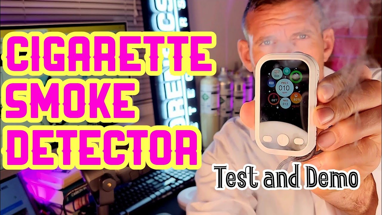 Cigarette Smoke Detector (Test and Demo)