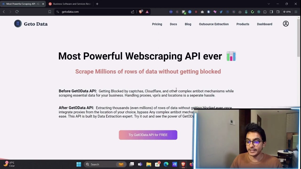 GetOData Tutorial: Best Web Scraping API