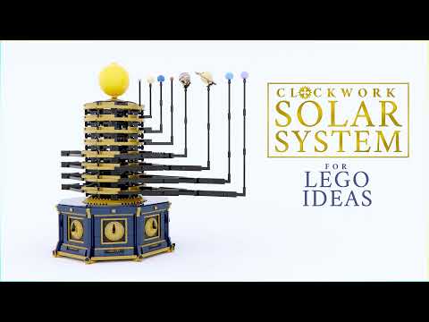 This LEGO Clockwork Solar System Is a Highly Detailed Build That Needs ...
