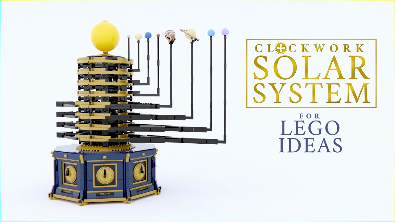 This LEGO Clockwork Solar System Is a Highly Detailed Build That Needs ...