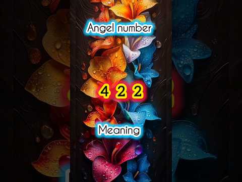 Angel number 422 meaning #hindi #angelnumbers #422