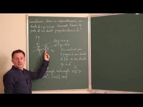 Comment trouver la pente de deux droites perpendiculaires? – Math et ...