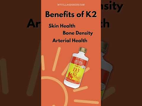 Vitamin D3 and K2 work better together! | Village Green Apothecary