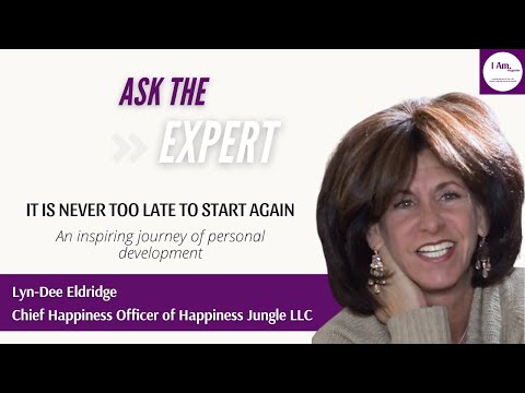 I Am. Magazine - Interview Lyn-Dee Eldridge - It Is Never Too Late To Start Again