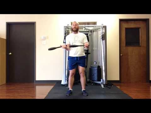 Indian Club Wrist Pronator And Supinator Exercise | N 2 Action