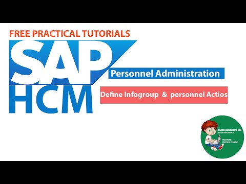 Define Infogroup & personnel Actions || SAP HCM Tutorials || PA || LearningBox