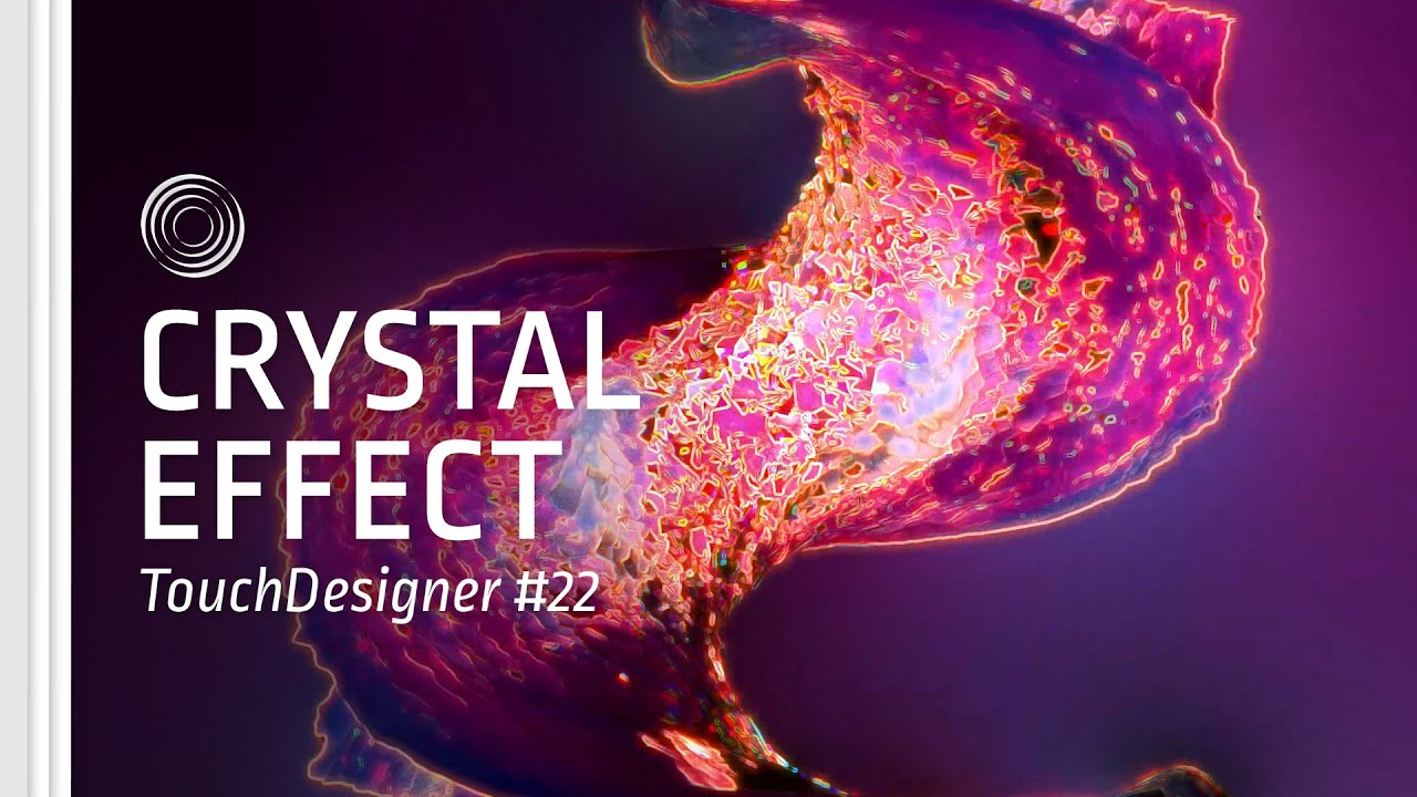 [TD Drop #22] Crystal Effect - TouchDesigner Tutorial