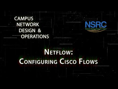 Netflow: Configuring Cisco Flows