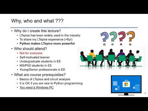 Course overview - Automate LTspice Circuit Simulation Using Python Scripting