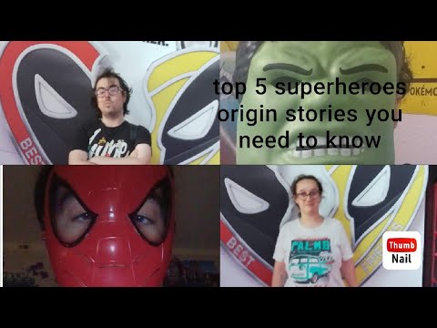 Top 5 superheroes origin stories you NEED to know !!