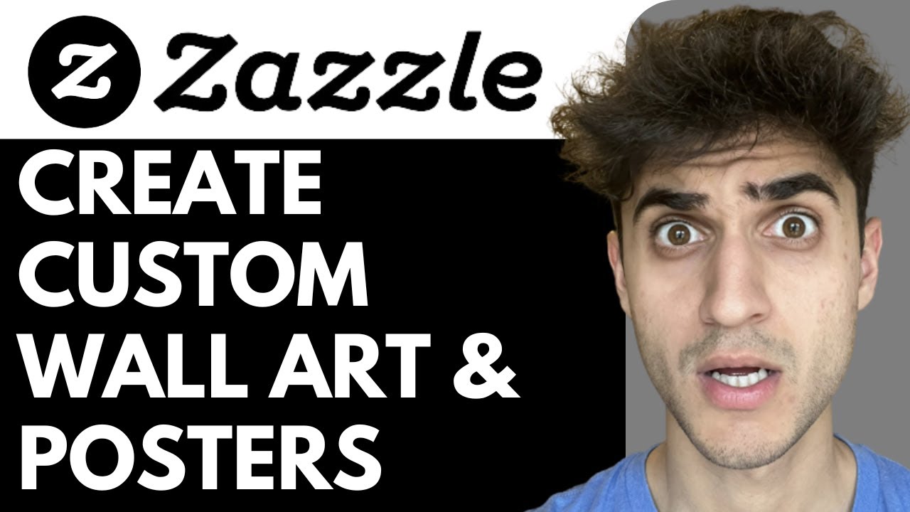 How to Create Custom Wall Art and Posters on Zazzle