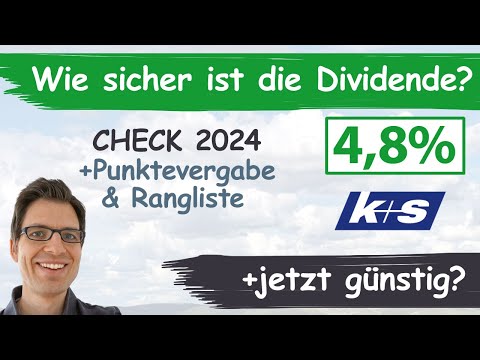 K+S Aktienanalyse 2024: Wie sicher ist die Dividende? (+günstig bewertet?)