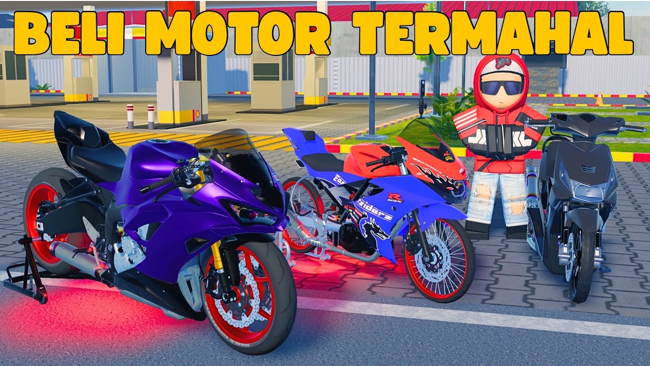 BELI MOTOR LANGKAH TERMAHAL MODIF KEREN DI ROBLOX