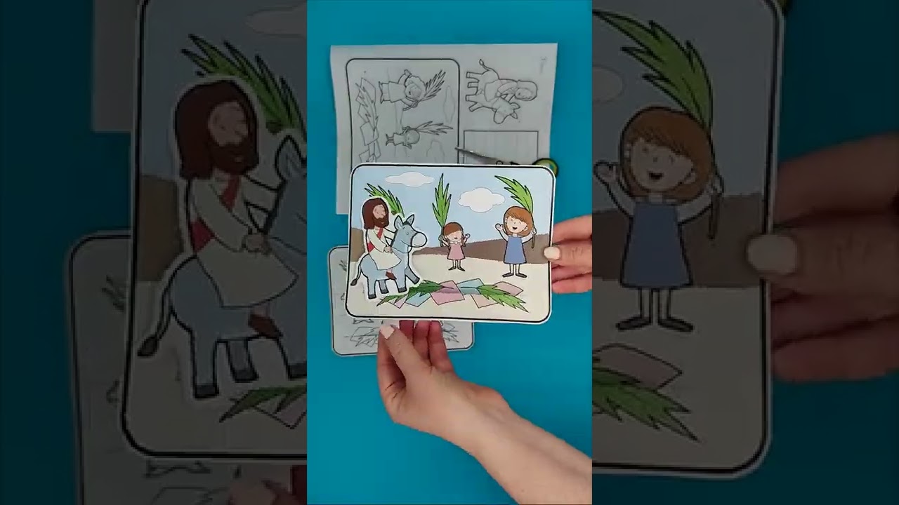 Palm Sunday Craft - Triumphal Entry Into Jerusalem