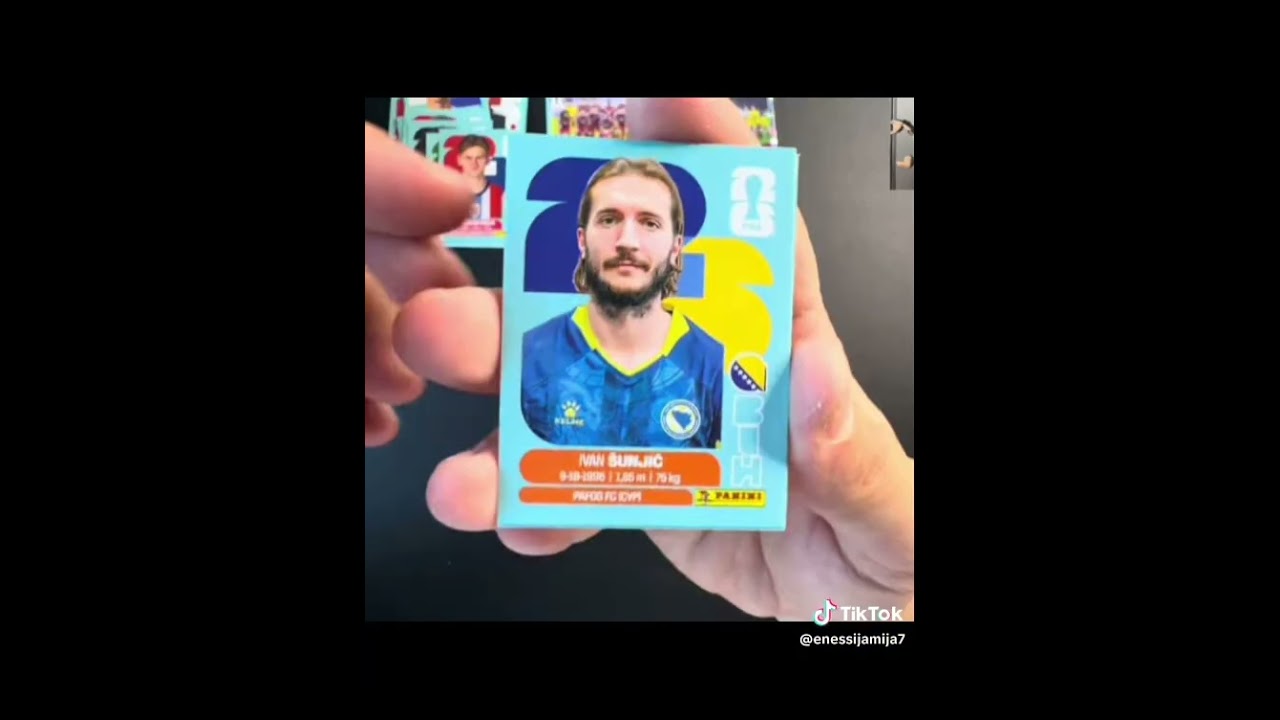 The Album Panini - Bosnia and Herzegovina. Sve sličice naše reprezentacije BiH na Svjetskom 2026.