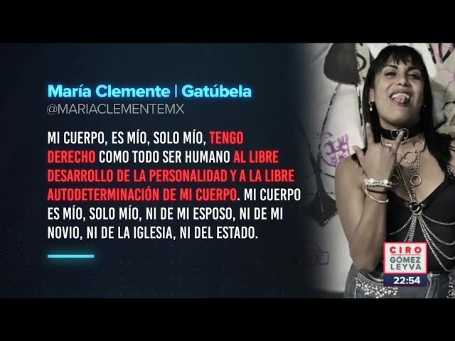 Manifiesta diputada su respeto a María Clemente tras videos sexuales